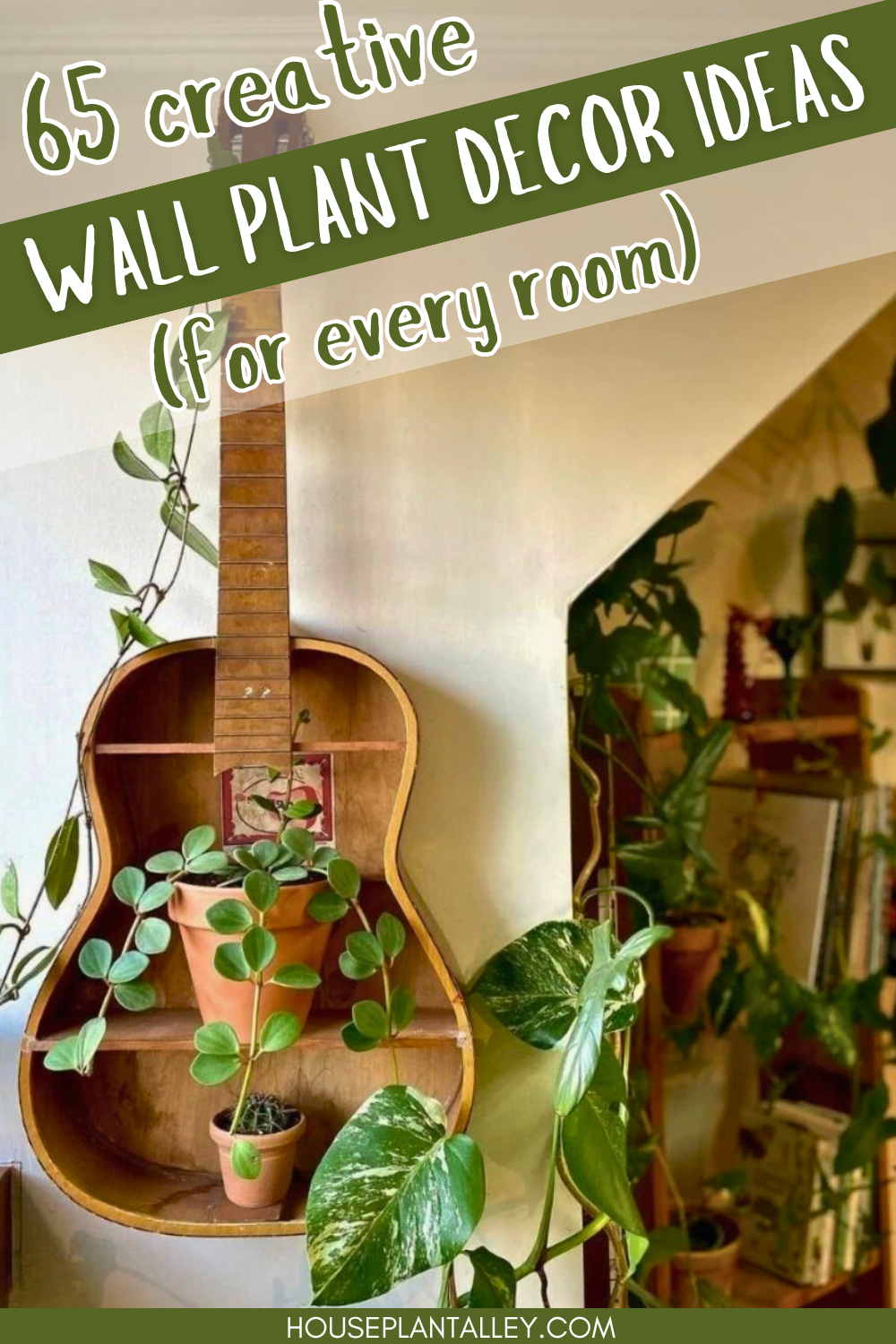 65 Creative Wall Plant Decor Ideas that Inspire | Houseplant Alley