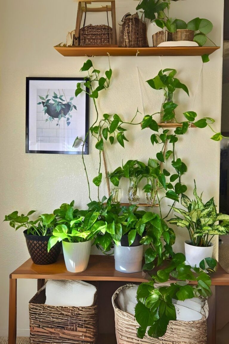 60 Creative Ideas to Decorate Your Home with Money Plants | Houseplant ...