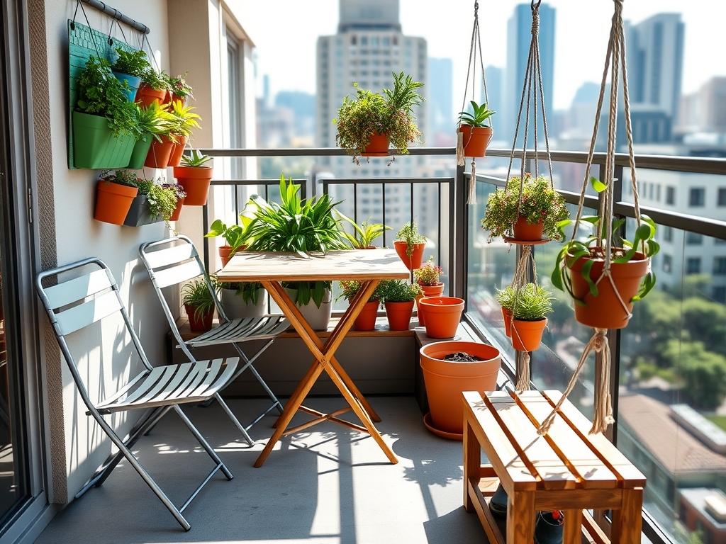 10 Affordable and Space-Saving Balcony Gardens for Renters | Houseplant ...