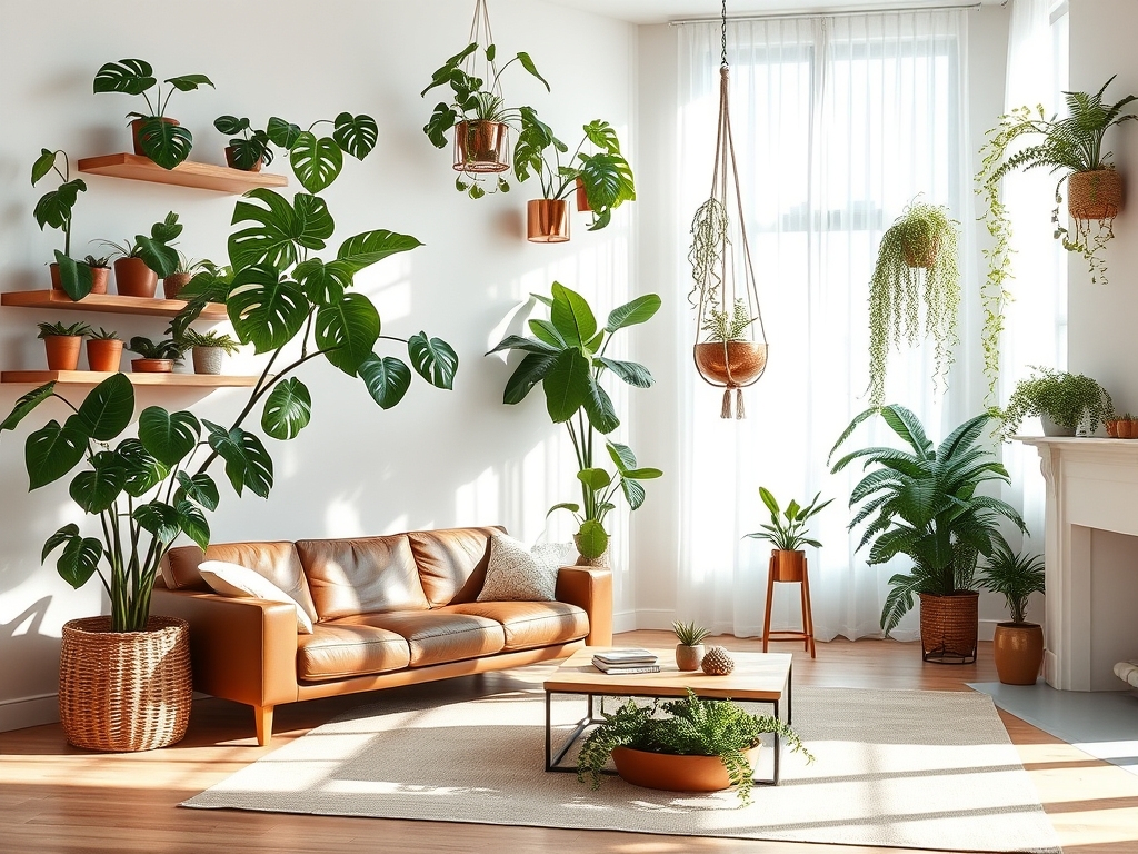 10 Indoor Plants Decor Living Room Styles That Inspire Relaxation ...