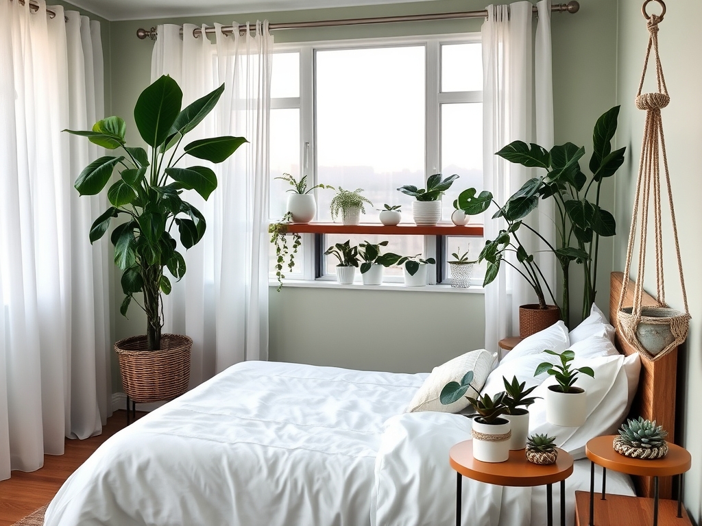 10 Indoor Plants Decor Bedroom Inspirations for Better Sleep ...