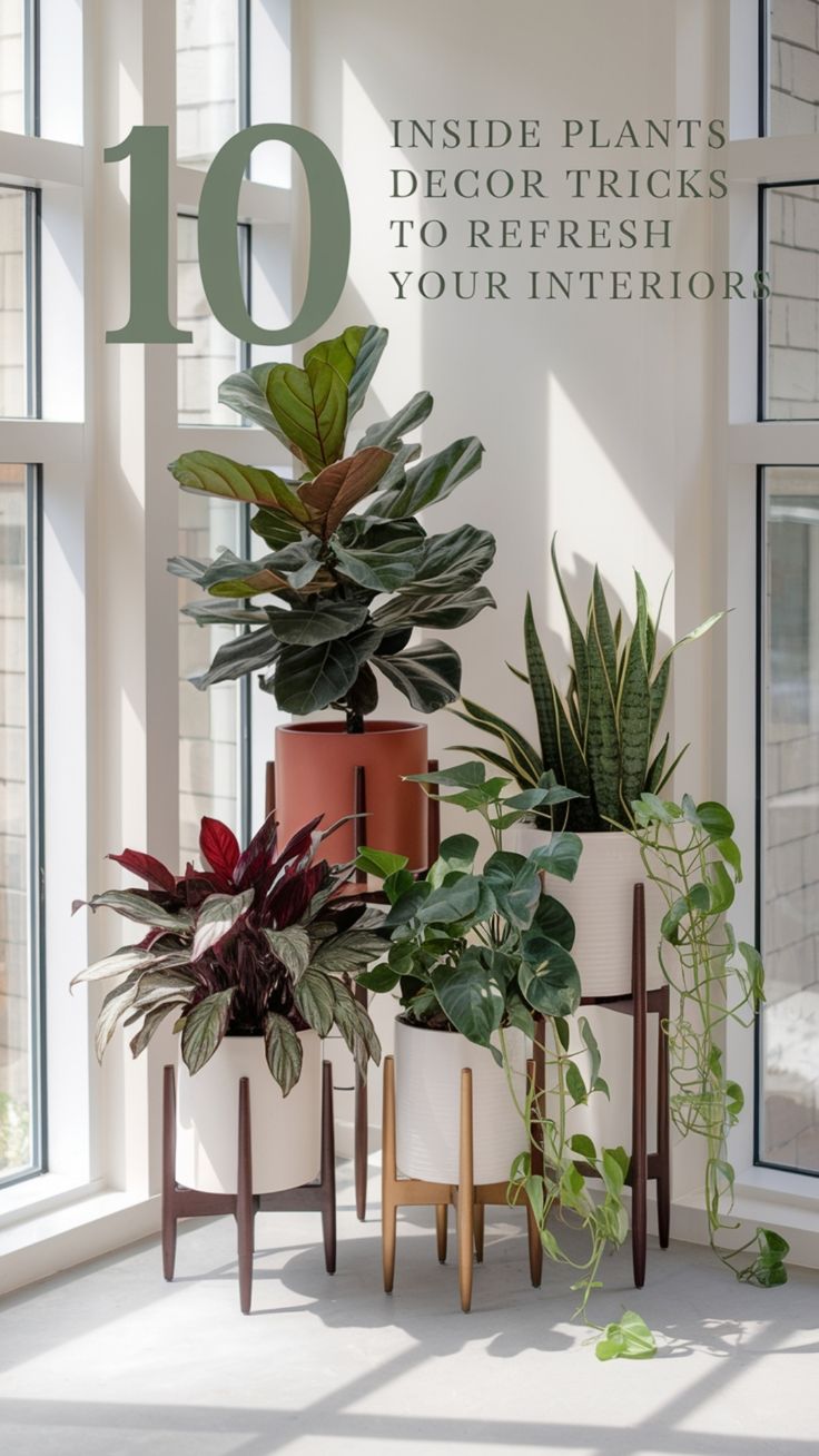 10 Inside Plants Decor Tricks to Refresh Your Interiors | Houseplant Alley
