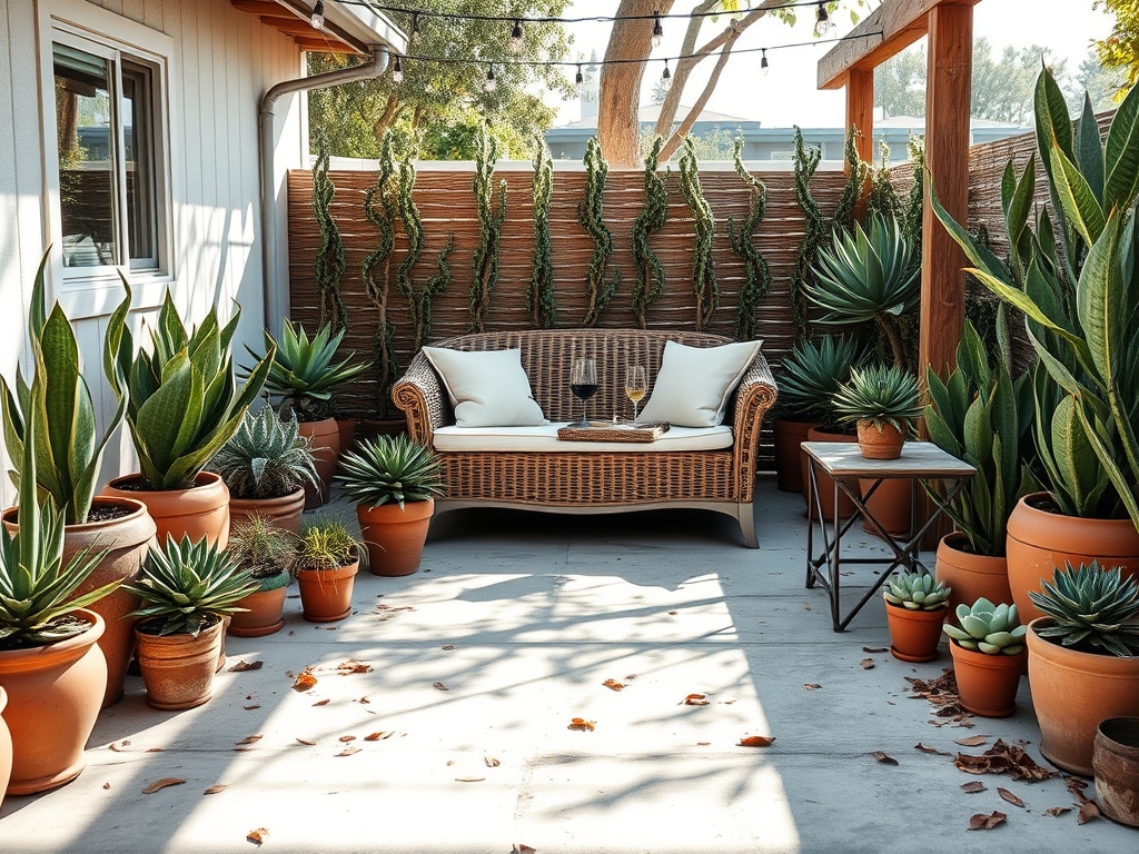 10 Low-Maintenance Outdoor Patio Ideas for the Busy Plant Lover ...