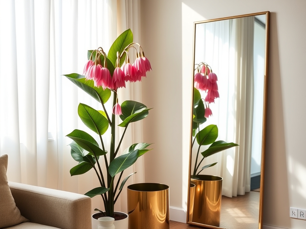 10 Mirror Plants Decor Ideas That Maximize Space and Light | Houseplant ...