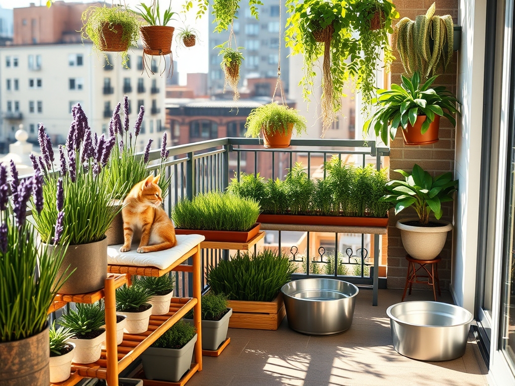 10 Pet-Safe Mini Terrace Garden Designs for Small Spaces | Houseplant Alley
