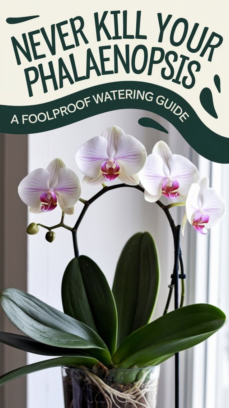 How to Water Phalaenopsis Orchids the Right Way | Houseplant Alley