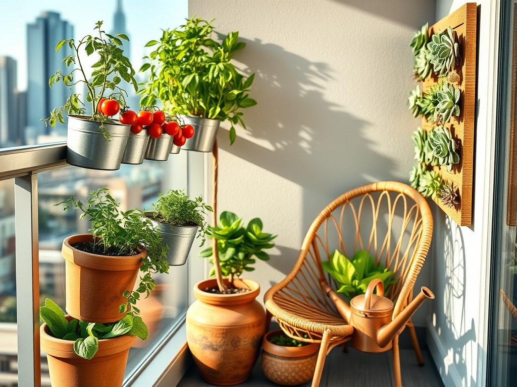 10 Apartment Balcony Gardens That Are Perfect for Newbies | Houseplant ...