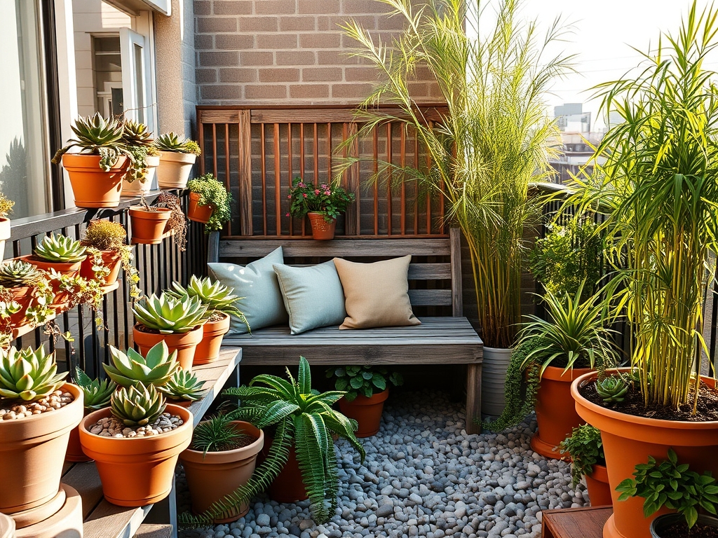 How to Create a Low-Maintenance Balcony Landscape That Thrives ...