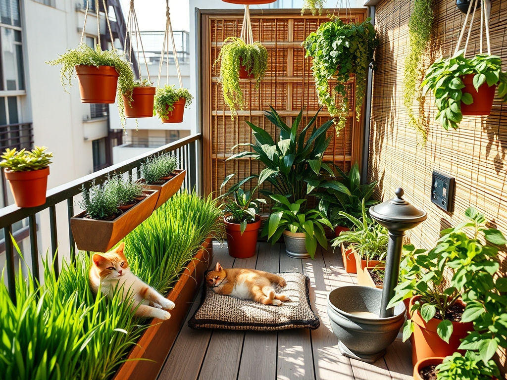 10 Pet-Safe Balcony Gardens Ideas for Urban Animal Lovers | Houseplant ...